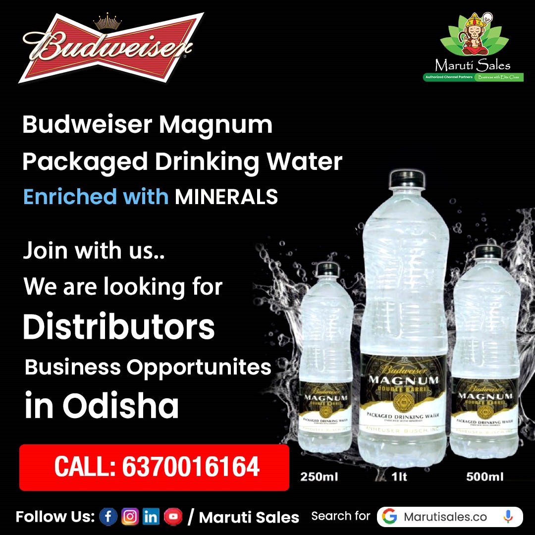 Budweiser Magnum Packaged Drinking Water – marutisales.co